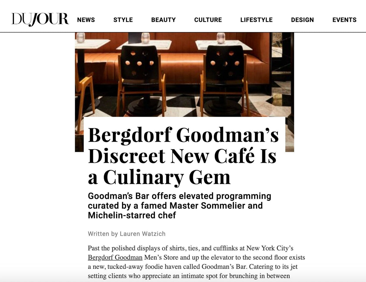 Bergdorf Goodman's Discreet New Café is a Culinary Gem